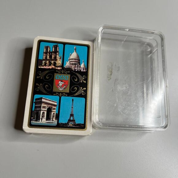 Other | Vintage Paris France Souvenir Playing Cards Deck By Carta Mundi ...
